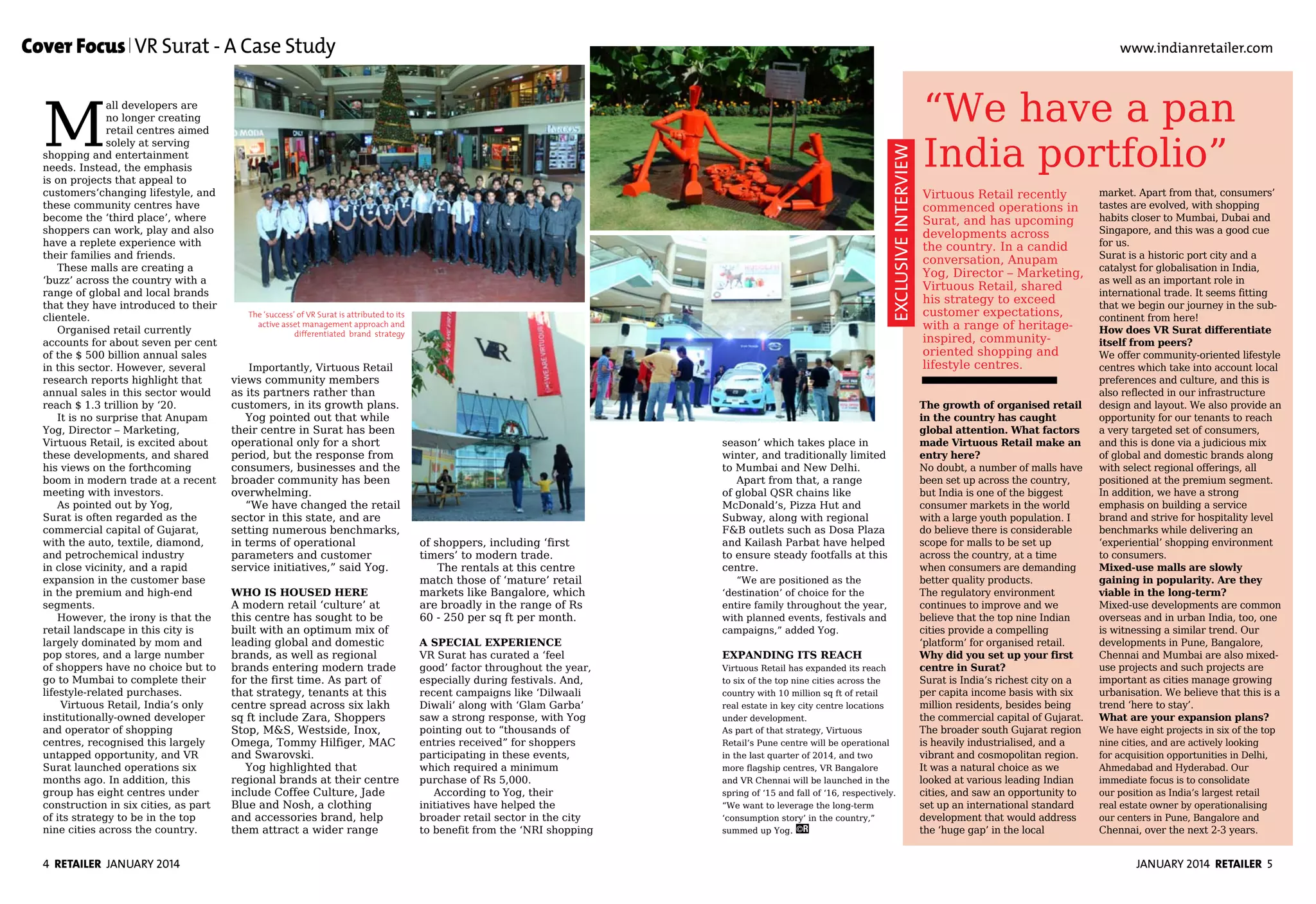 Cover Story on VR Surat | PDF