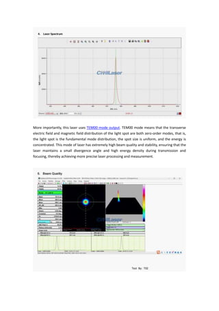 980nm 500mW Single-mode TEM00 Semiconductor Laser | DOC | Physics | Science