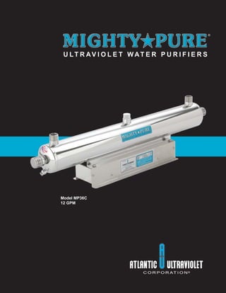 Mightypure Ultraviolet Water Purifiers | PDF