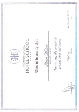 IHS Qualification | PDF