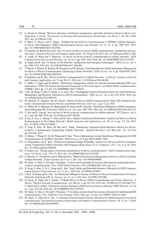 Efﬁcient radio resource allocation scheme for 5G networks with device-to-device communication ...