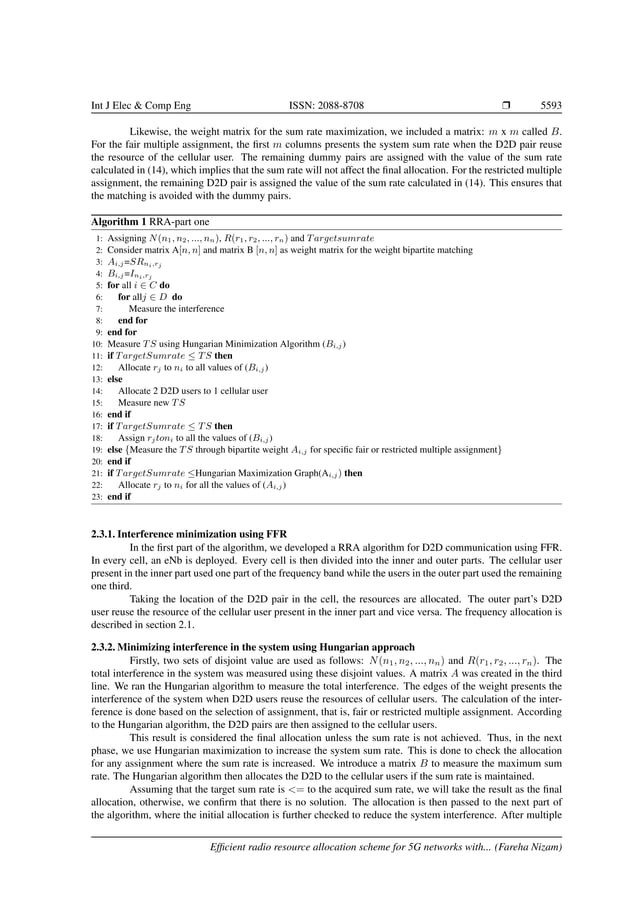 Efﬁcient radio resource allocation scheme for 5G networks with device-to-device communication ...