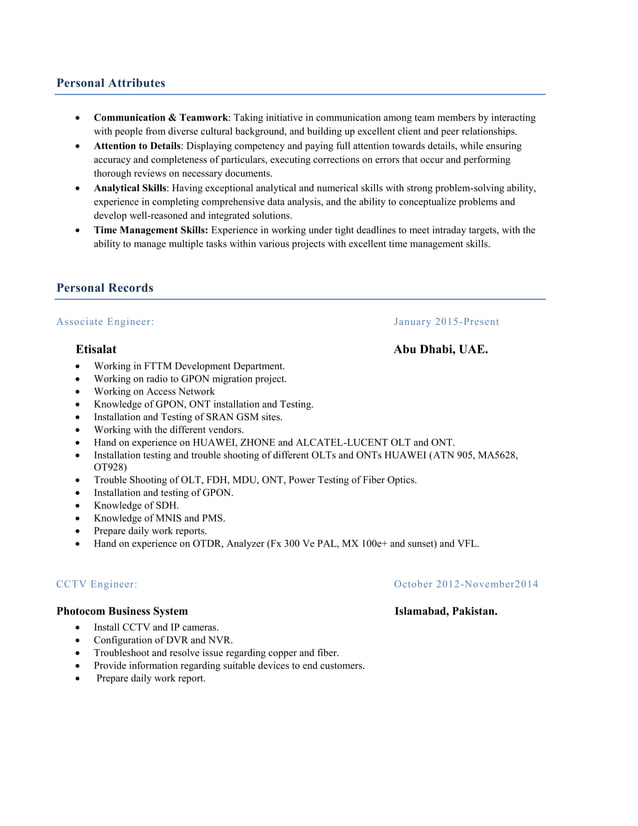 new resume | PDF