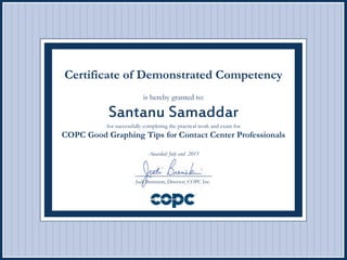 COPC Certificate | PPT