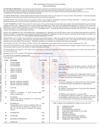 Daniel Kahl UTSA transcripts | PDF