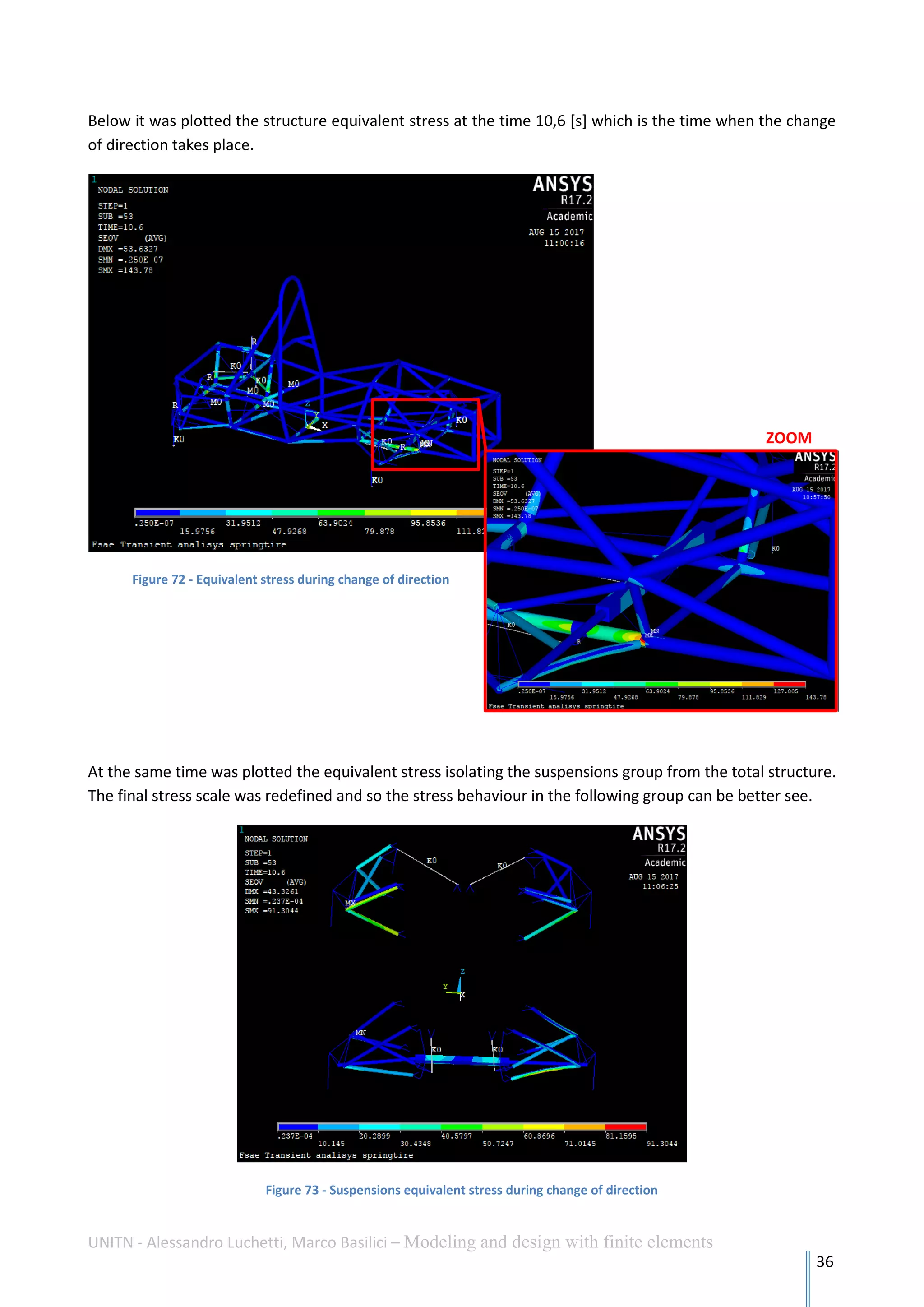 Structural dynamic analysis of a Formula SAE vehicle | PDF