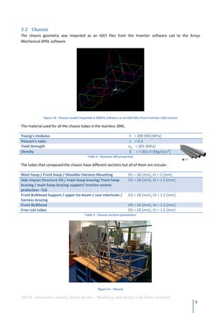 Structural dynamic analysis of a Formula SAE vehicle | PDF