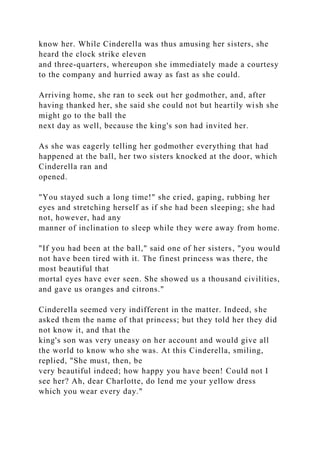 982016 Perrault Cinderella; or, The Little Glass Slipper.docx
