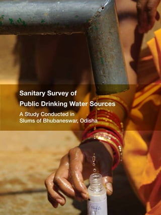 Sanitary Survey of Public Drinking Water Sources in Slums of ...