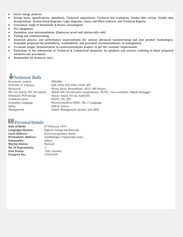 Srinivaskumar_cv_16 | PDF