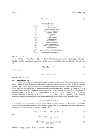 Multi-label learning by extended multi-tier stacked ensemble method with label correlated ...