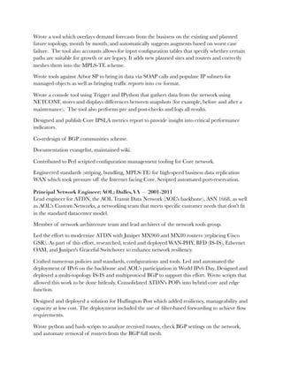 Peter Rubenstein Resume 2016 | PDF