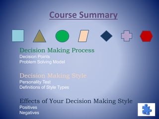 Decision Making Styles | PPTX