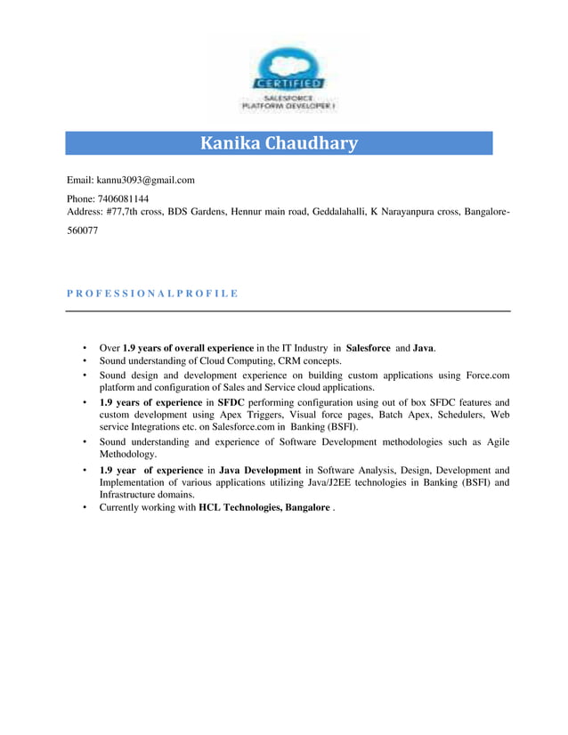 KANIKA_RESUME_LINKEDIN | PDF