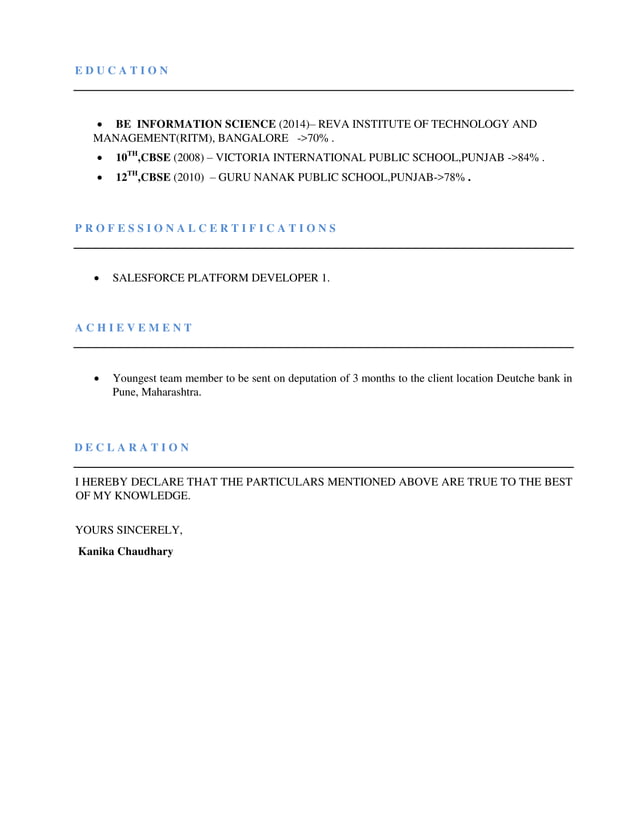 KANIKA_RESUME_LINKEDIN | PDF