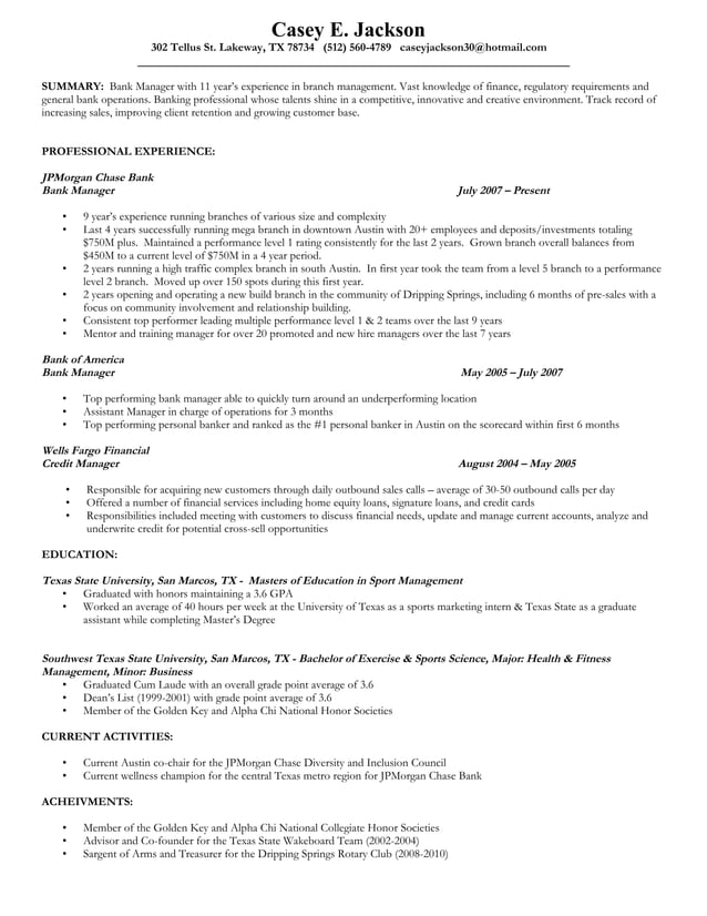 casey resume | PDF
