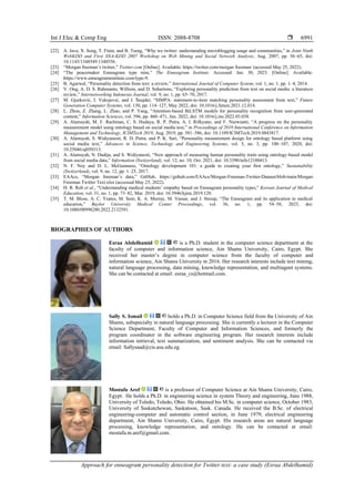 Approach for Enneagram personality detection for Twitter text: a case ...