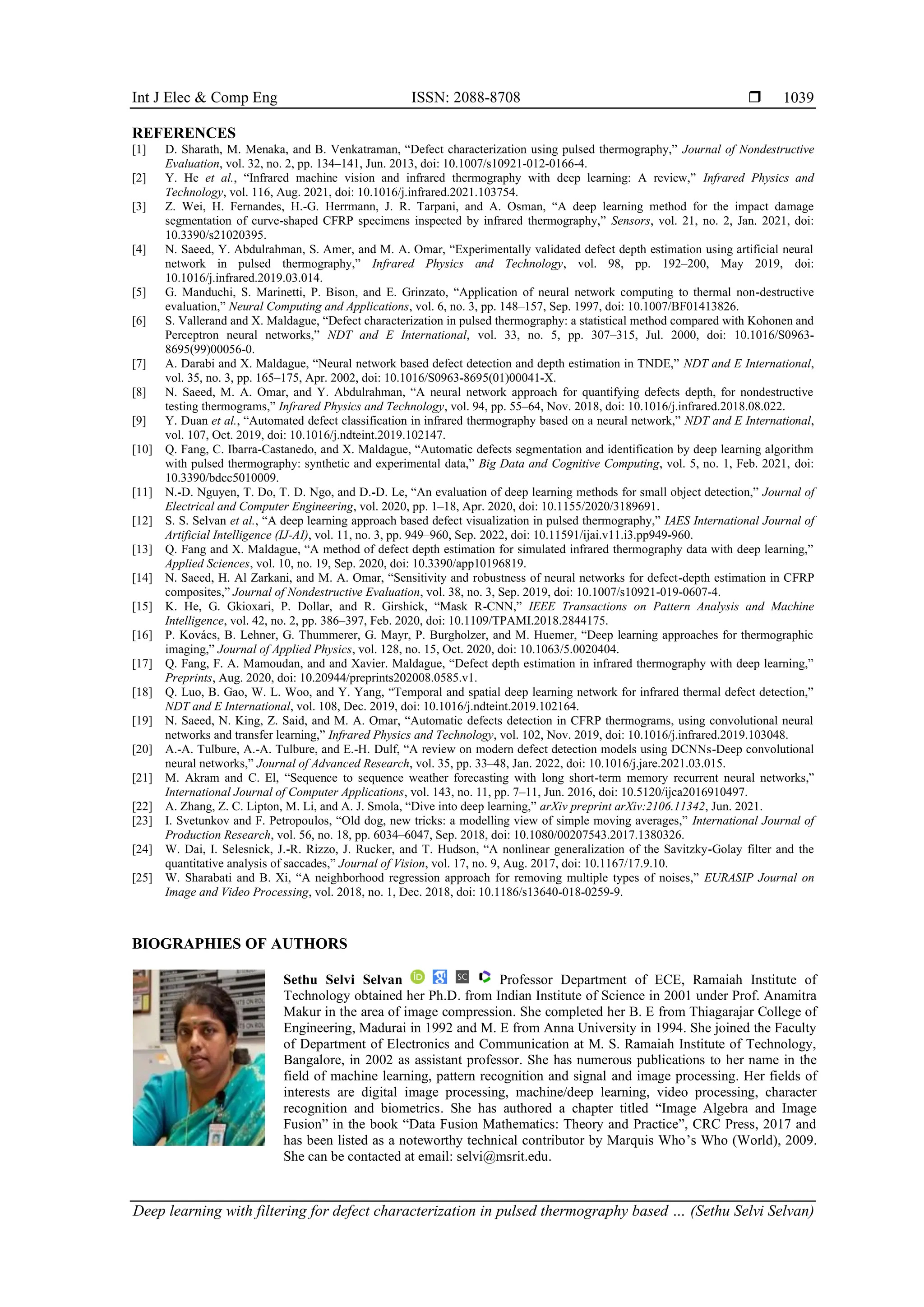 Deep Learning With Filtering For Defect Characterization In Pulsed Thermography Based Non