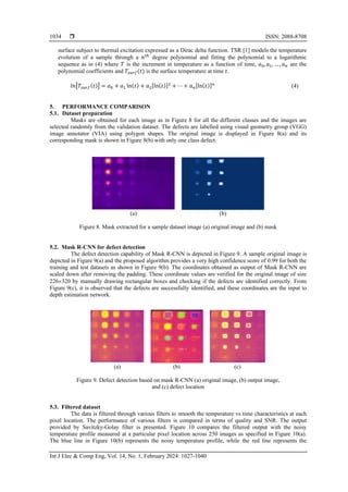 Deep learning with filtering for defect characterization in pulsed ...