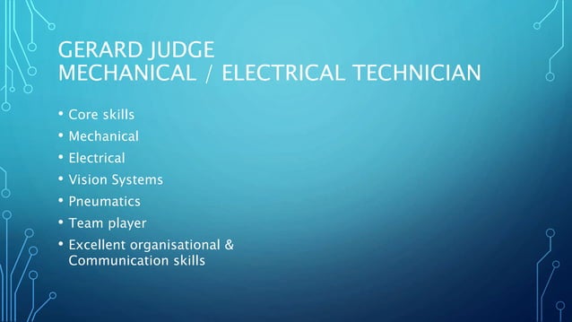 Gerard judge | PPT