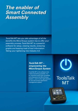 Microtorque Tightening - Smart Tools for the Smart Factory | PDF
