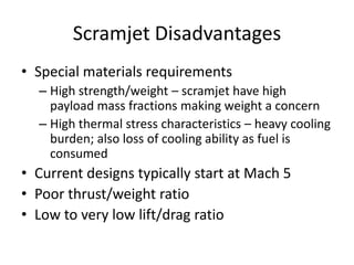 Design of a Scramjet Engine | PDF | Physics | Science