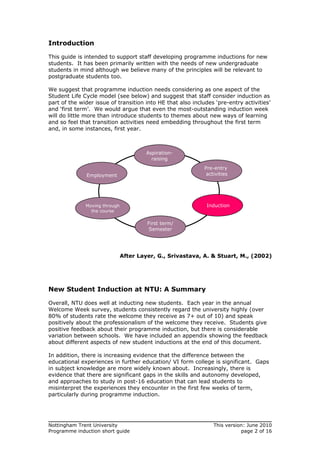 NTU Programme Induction Guide (2010 version) | DOC