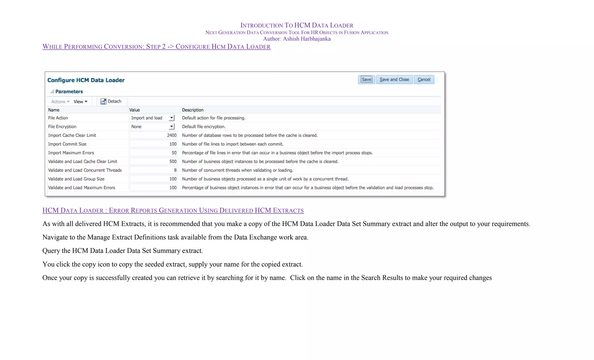 A Brief Overview of HCM Data Loader Next Generation Tool For HCM Data ...
