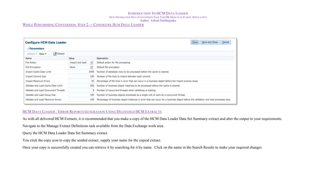 A Brief Overview of HCM Data Loader Next Generation Tool For HCM Data Conversion in Fusion ...