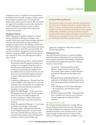 Learning Academies CUPA HR Article | PDF