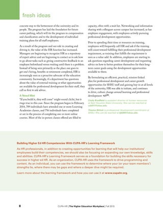 Learning Academies CUPA HR Article | PDF