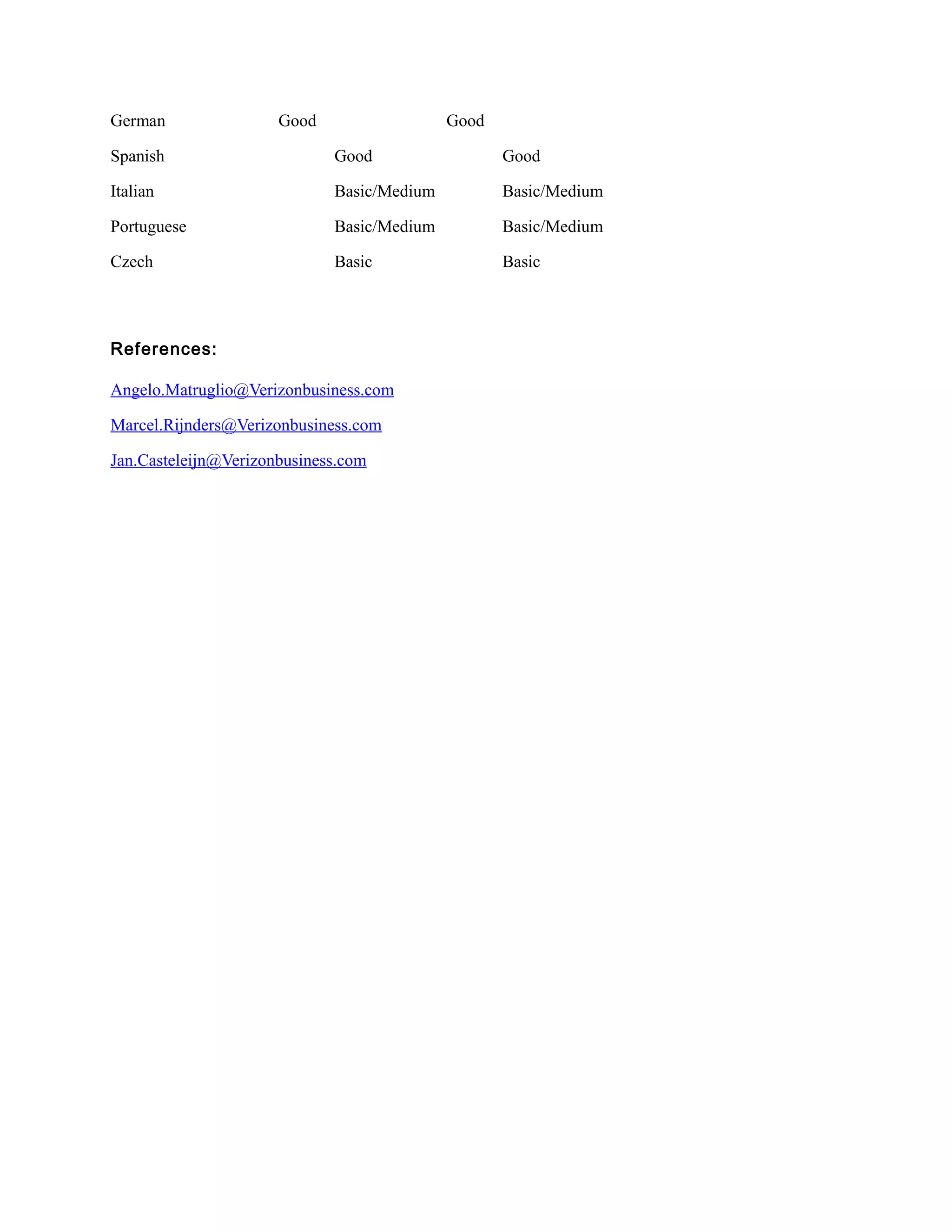 CV (2) | PDF | Free Download