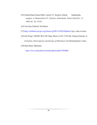 INDUSTRIAL PRODUCTION OF MELAMINE Final | PDF