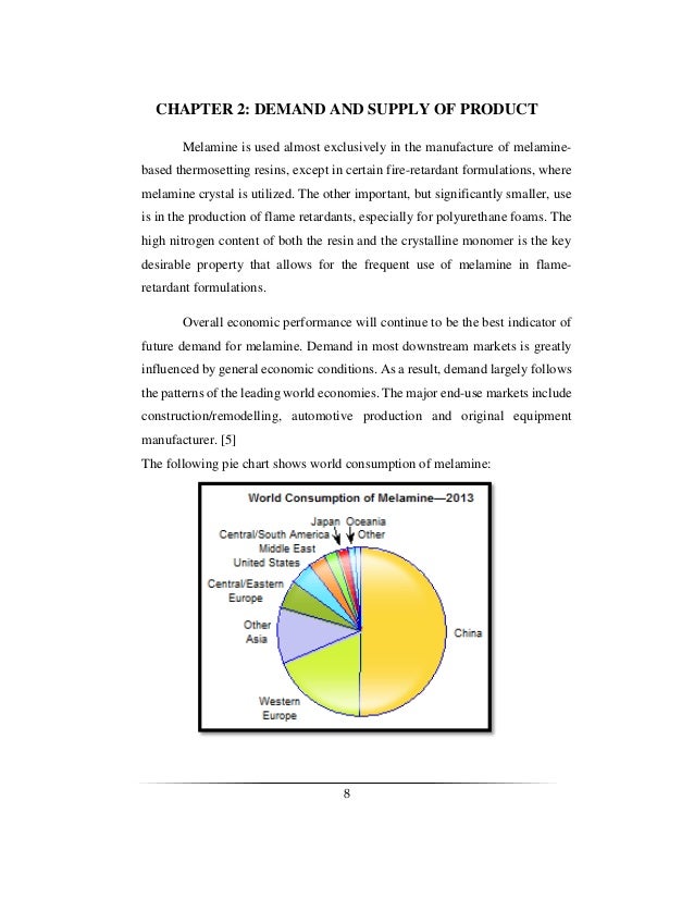 INDUSTRIAL PRODUCTION OF MELAMINE Final