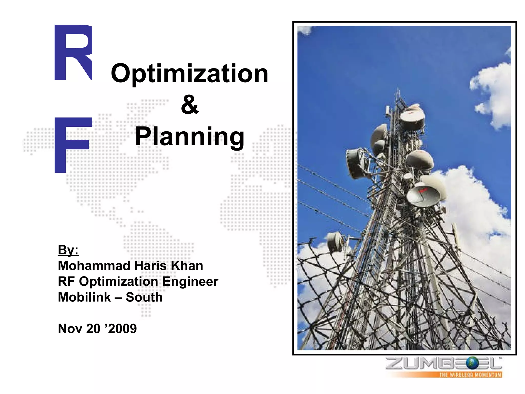 Presentation Rf Optimization And Planning | PPT