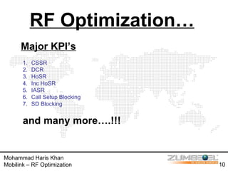 Presentation Rf Optimization And Planning | PPT