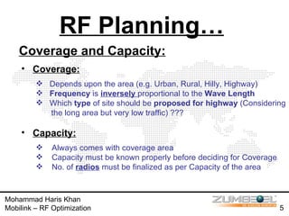 Presentation Rf Optimization And Planning | PPT