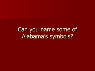 Social Studies- Alabama | PPT