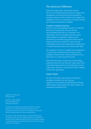 Accenture-Academy-Supply-Chain | PDF