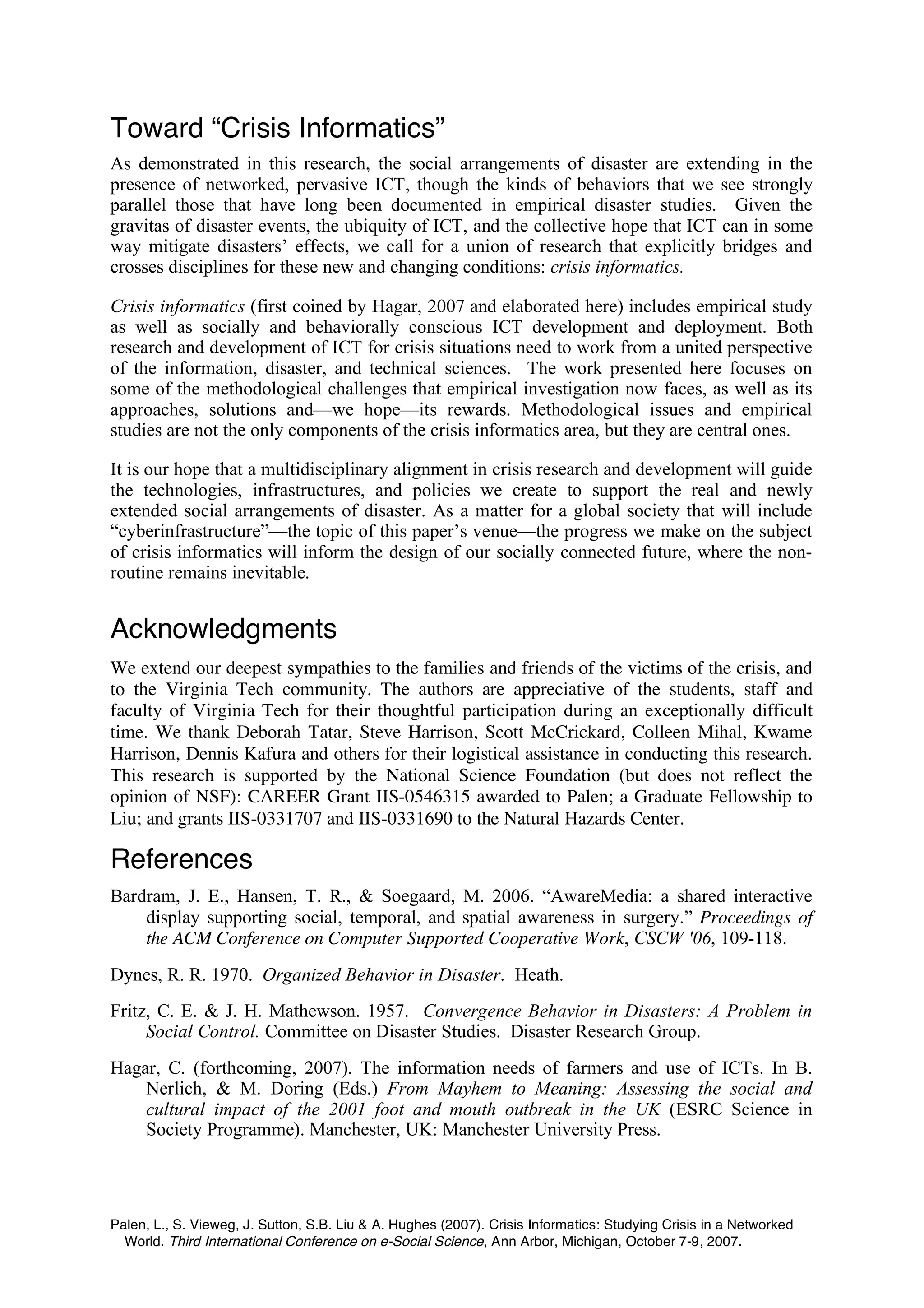 palen-crisisinformatics | PDF