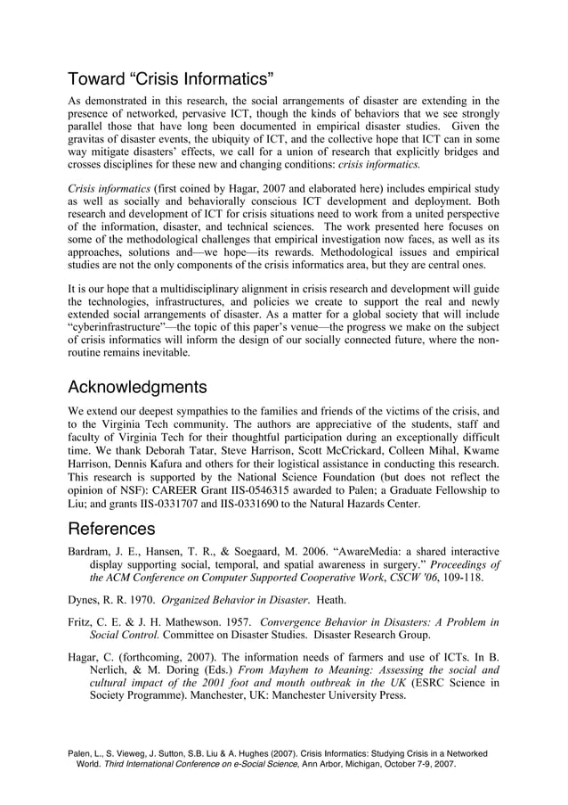 palen-crisisinformatics | PDF