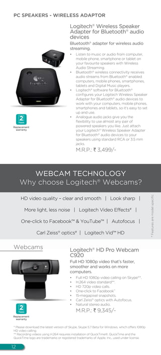 Logitech Digital IT Catalogue | PDF