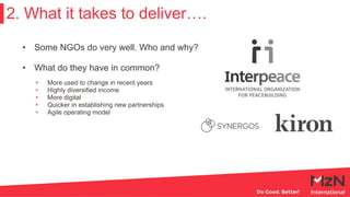 The future NGO is agile, entrepreneurial and digital | PPT | Free Download