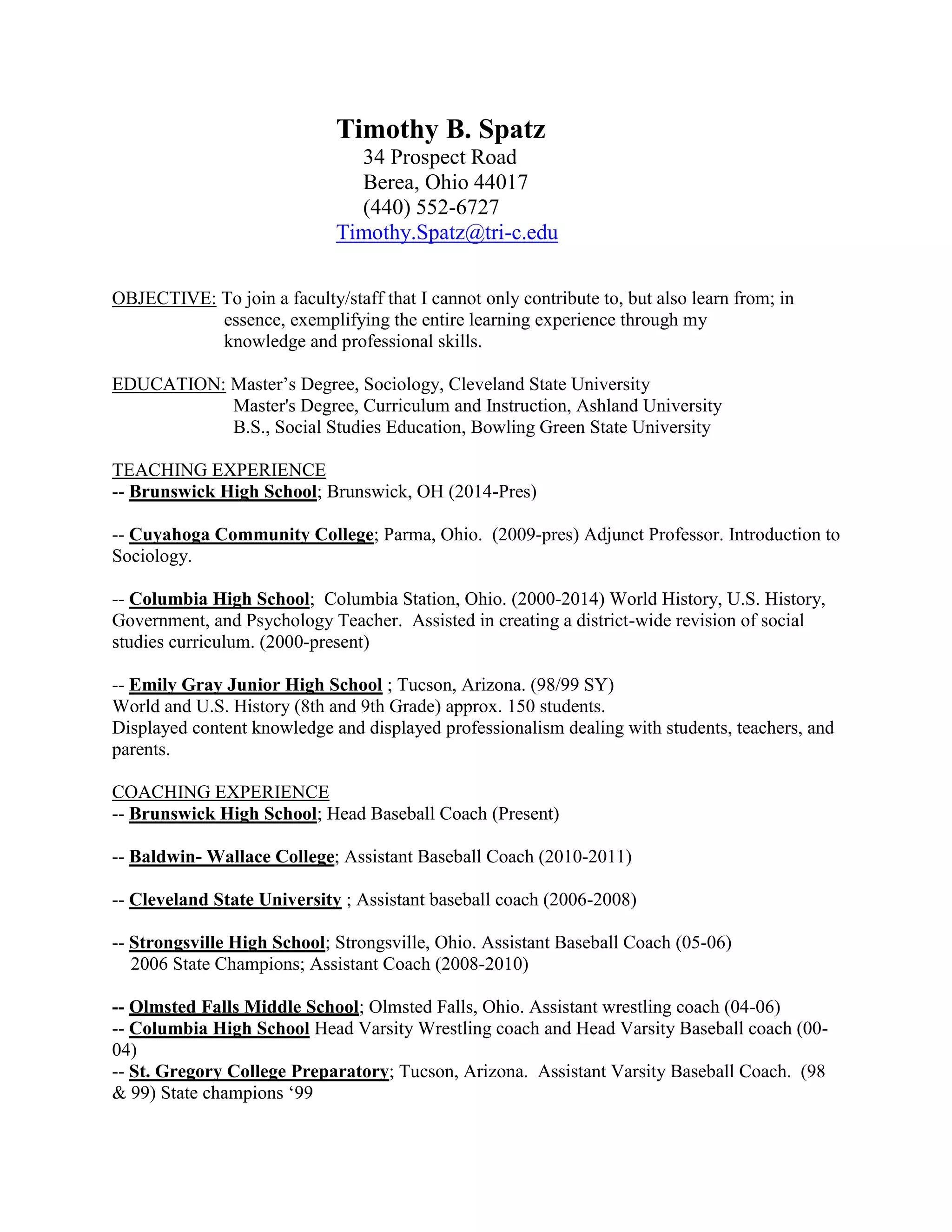 resume15 | PDF