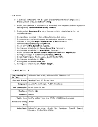 PranathiSadhulaAutomationTester | PDF