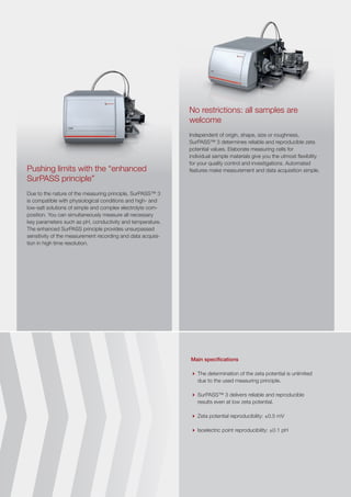 SurPASS 3 Brochure | PDF