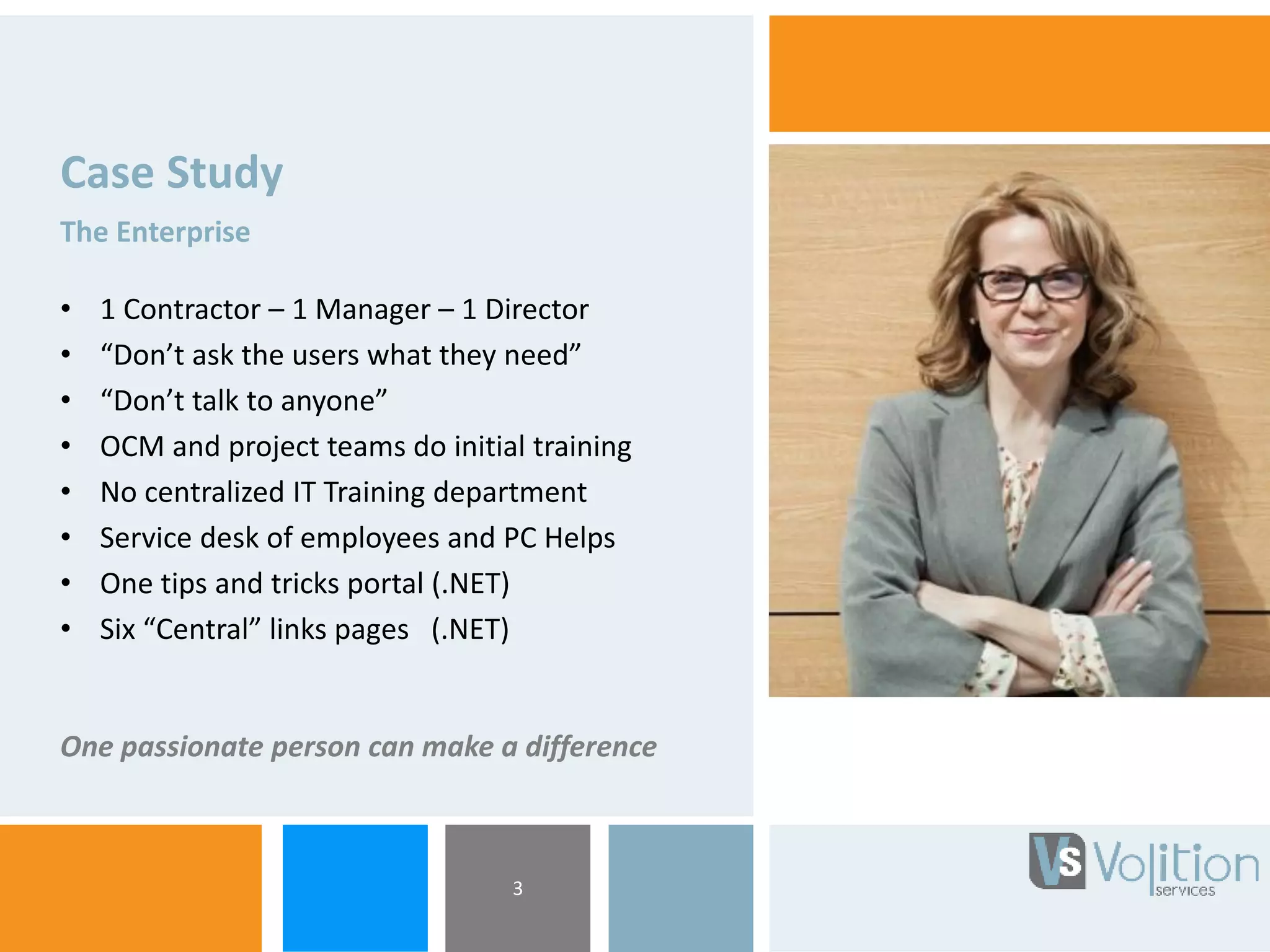 User Productivity Lessons Learned | PPT