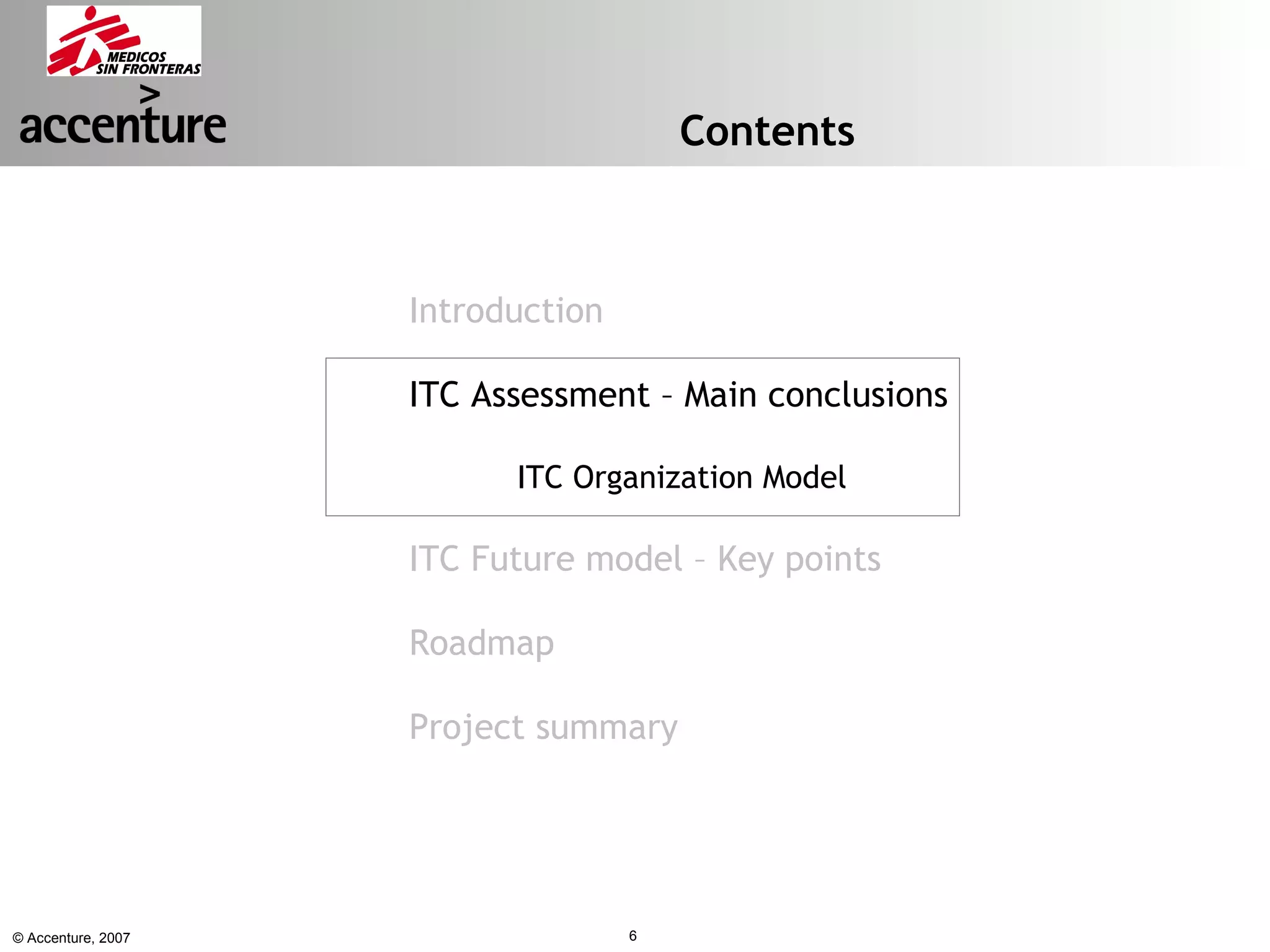 MSF ITC Strat Plan - Executive summary v11 | PPT