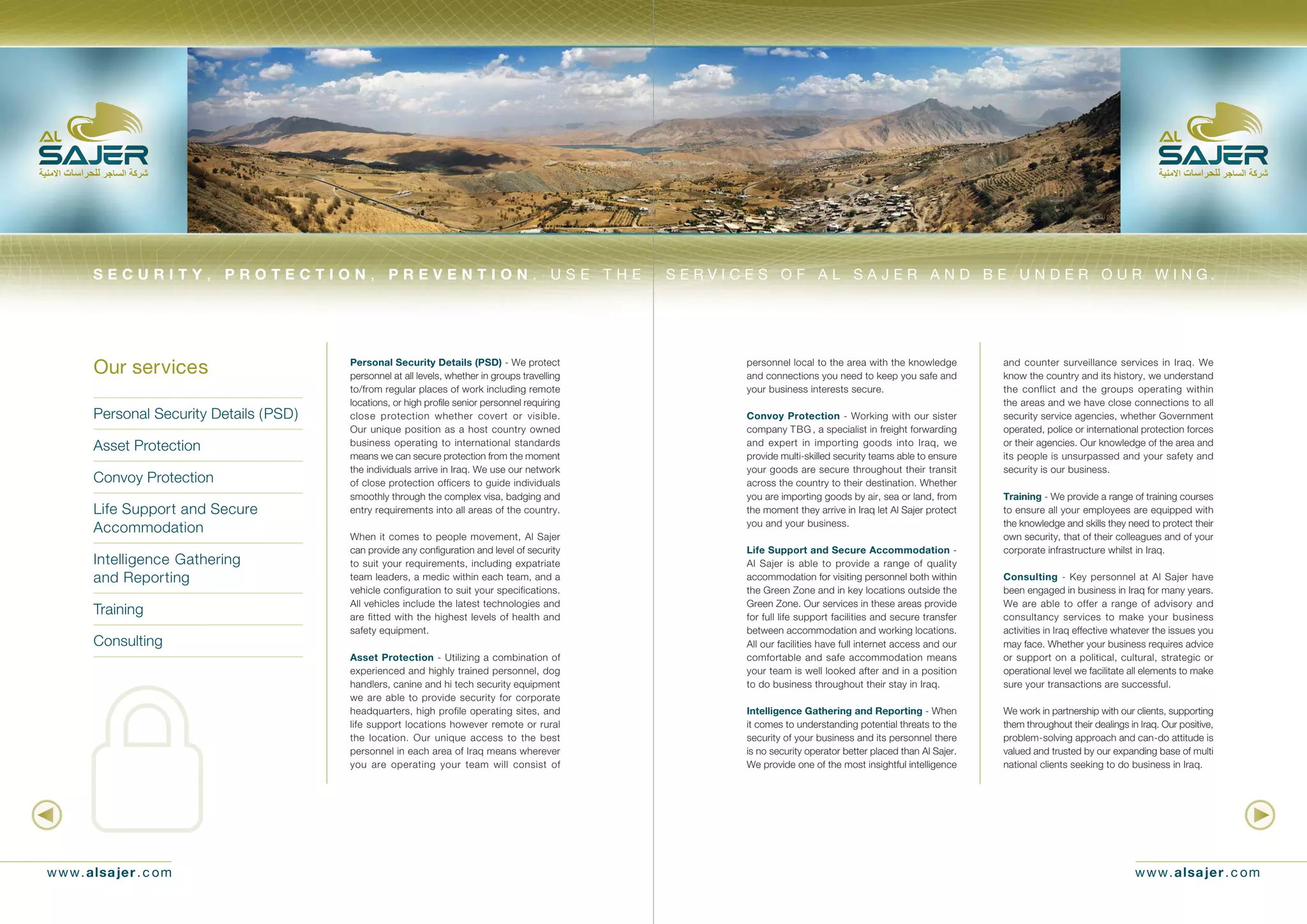 Al Sajer Brochure | PPT