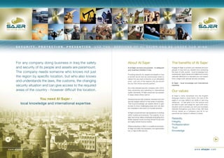 Al Sajer Brochure | PPT | Free Download